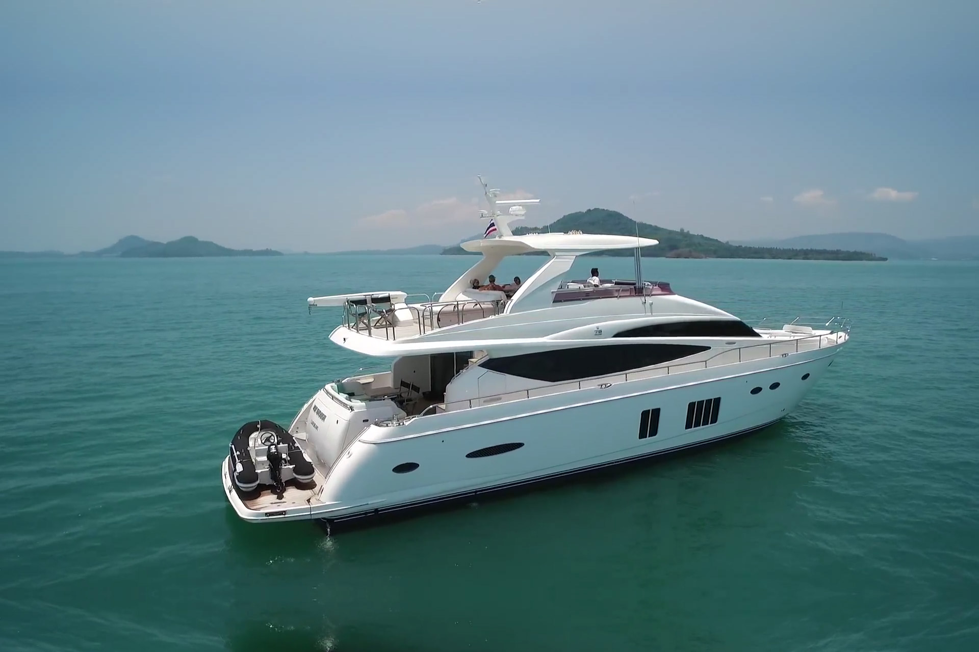 MY Princess 77, 24m, an elegant, contemporary profile